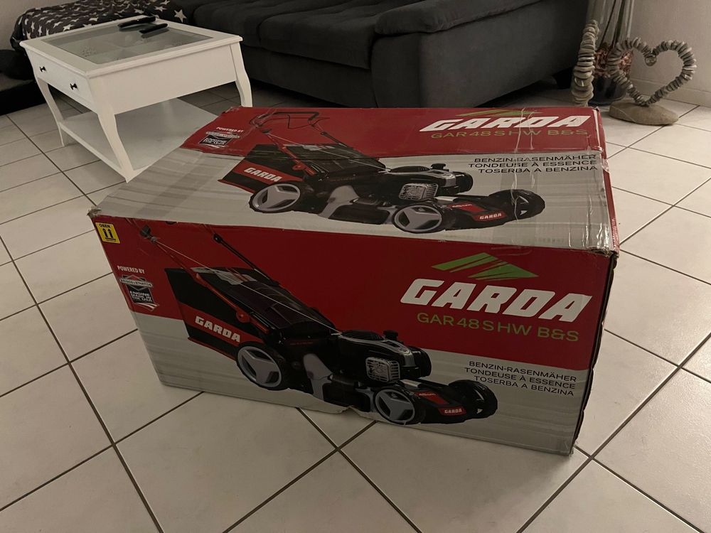 Benzinrasenmäher Garda GAR 48S HW B&S (Neu und originalverpackt) in ...
