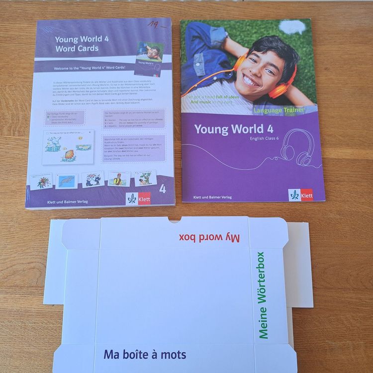 Young World 4 Englisch Language Trainer,Wortkarten inkl. Box (Gebraucht ...