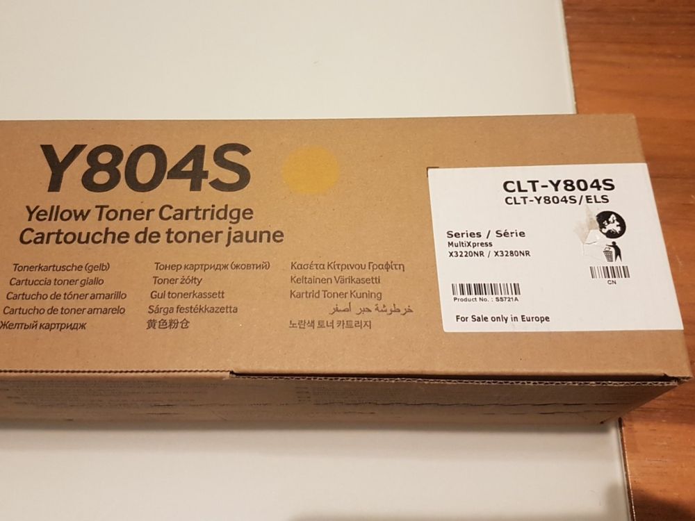 Samsung Toner CLT-Y804S Yellow | Kaufen auf Ricardo