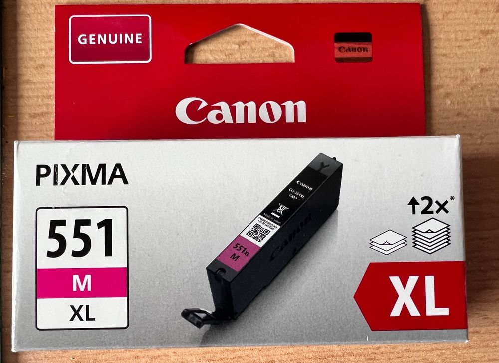 Druckerpatrone Canon Pixma 551 M XL (Neu und originalverpackt) in Forch ...