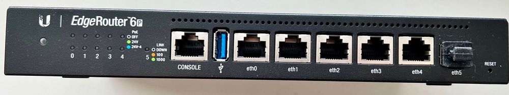 Ubiquiti EdgeRouter 6P inkl. Stromkabel | Kaufen auf Ricardo