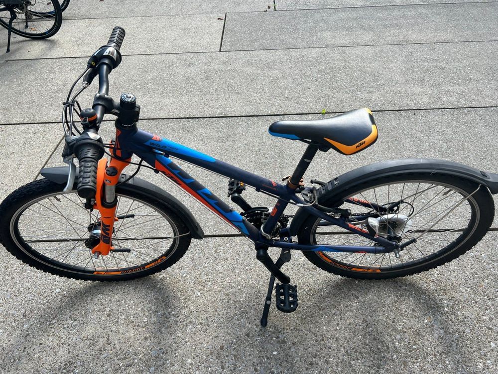 KTM Kindervelo WILD CROSS 24 Zoll Räder mit Lichter (Gebraucht) in für ...