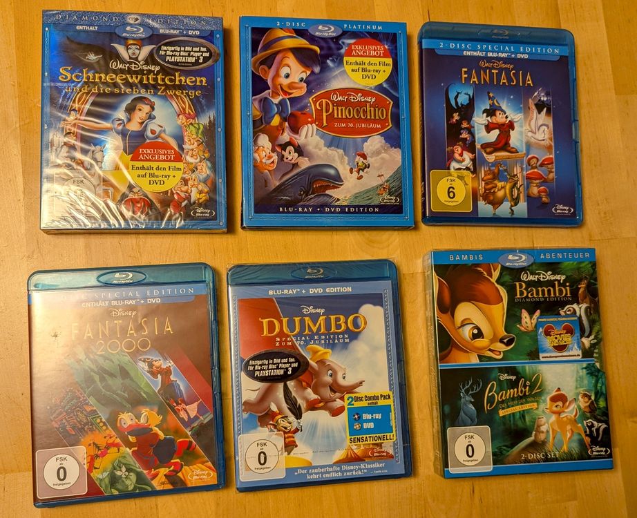 7 Disney Blu-rays (Gebraucht) in Bischofszell für CHF 30 – mit ...