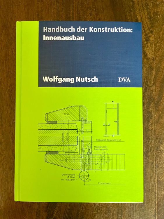 handbuch konstruktion: innenausbau von wolfgang nutsch (Gebraucht) in ...