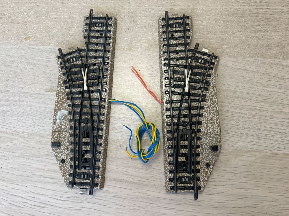 Märklin weichenpaar 5138 + 5139 M H0 (3) (Gebraucht) in St-Aubin-Sauges für CHF 16 – mit ...