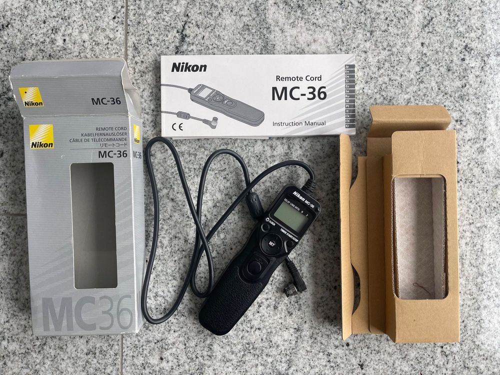 Nikon MC-36 Kabelfernauslöser (Gebraucht) in Baar für CHF 15 – mit Lieferung auf Ricardo kaufen