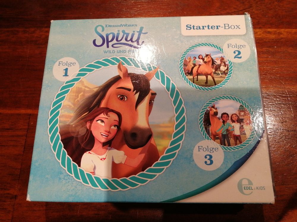 Spirit 3 Hörspiele - CD's Starter-Box, Spirit WILD UND FREI (Gebraucht ...