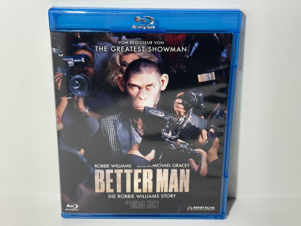 Better Man - Die Robbie Williams Story Blu Ray (Gebraucht) in ...
