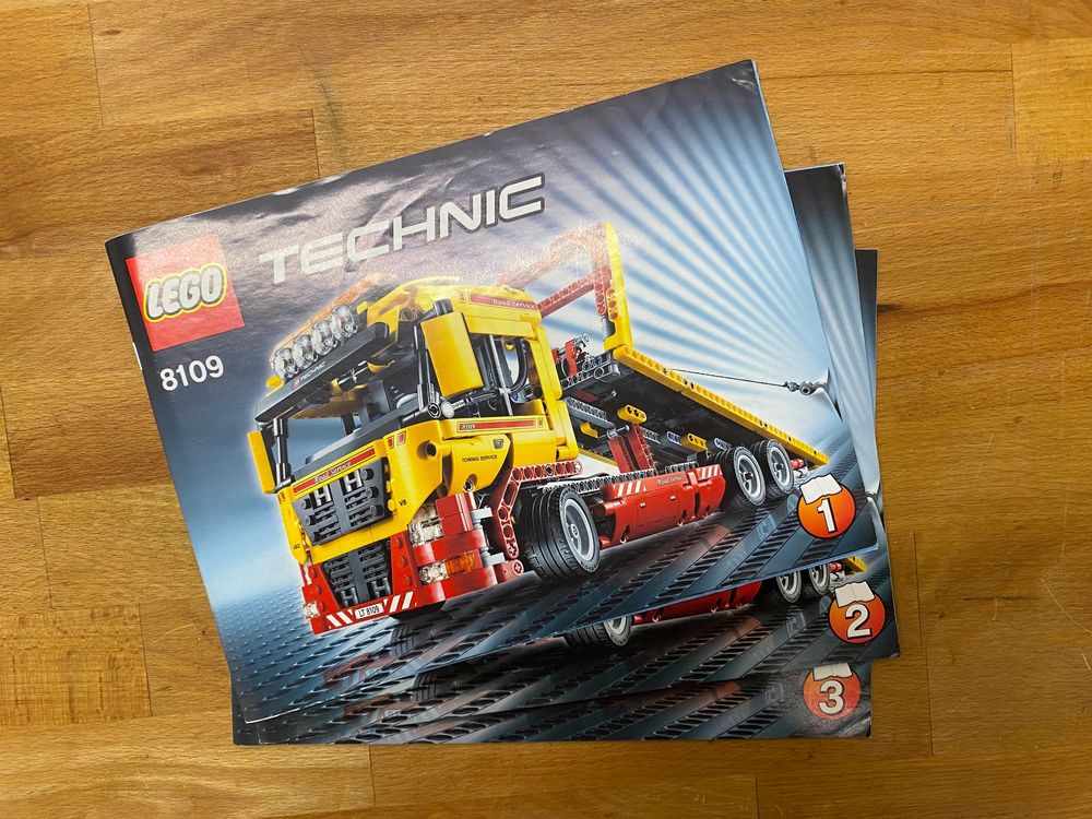 Lego Technic 8109 Tieflader / Flatbed Truck (Gebraucht) in Möhlin für ...