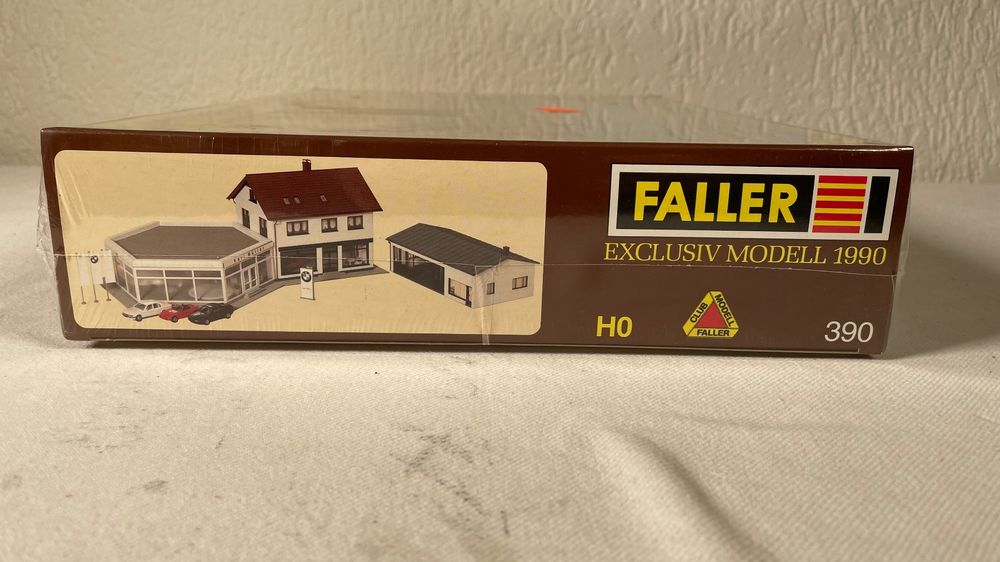 FALLER H0 390 - Exclusiv Modell 1990 „BMW Autohaus“ - NEU (Neu und ...