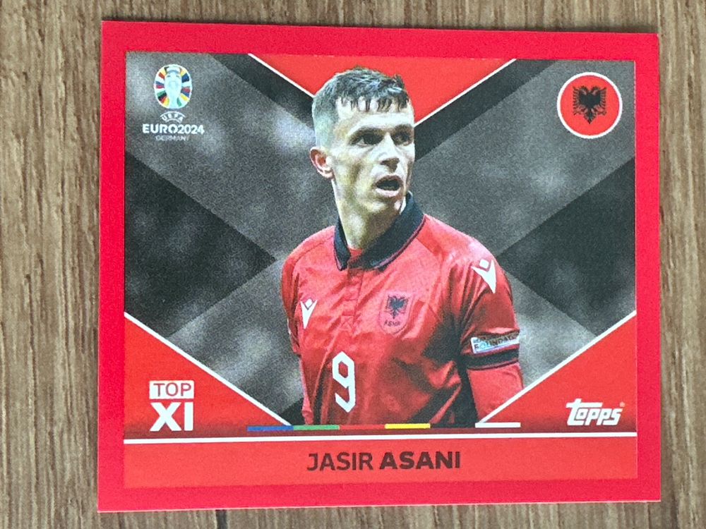 Topps EURO 2024 Top 1 Jasir Asani ALB (Gebraucht) in Glattbrugg für CHF ...