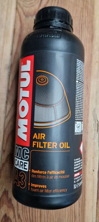 Motul Air Filter Oil, 1 Liter, Neu, OVPMotorrad Luftfilteröl (Neu und ...