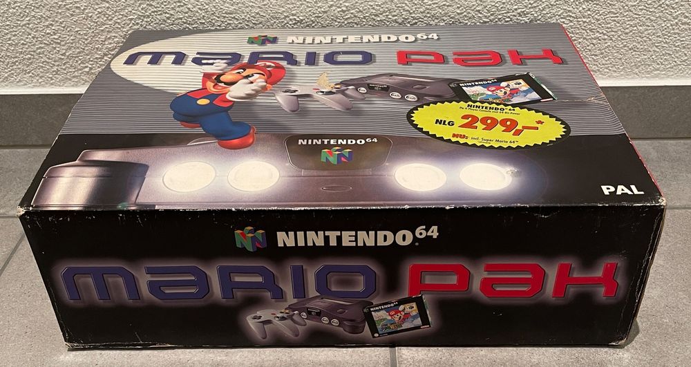 Nintendo 64 Mario Pak - OVP - Konsole und Controller AB 1.- (Gebraucht ...