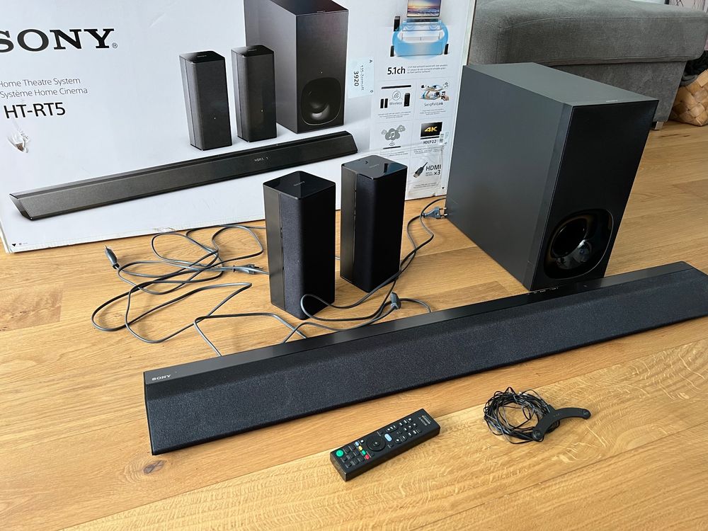 Sony HT-RT5 (5.1-Kanal Soundsystem, 550W) | Kaufen auf Ricardo