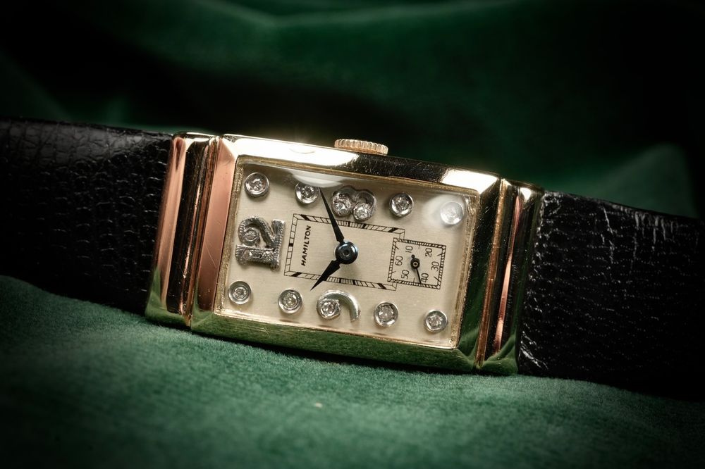 Hamilton - Tank Sertie 14kt. Gold Special Order 1940`s Watch (Gebraucht ...