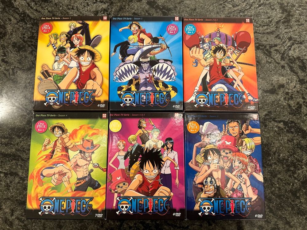 One Piece DVD Box 1-6 | Kaufen auf Ricardo