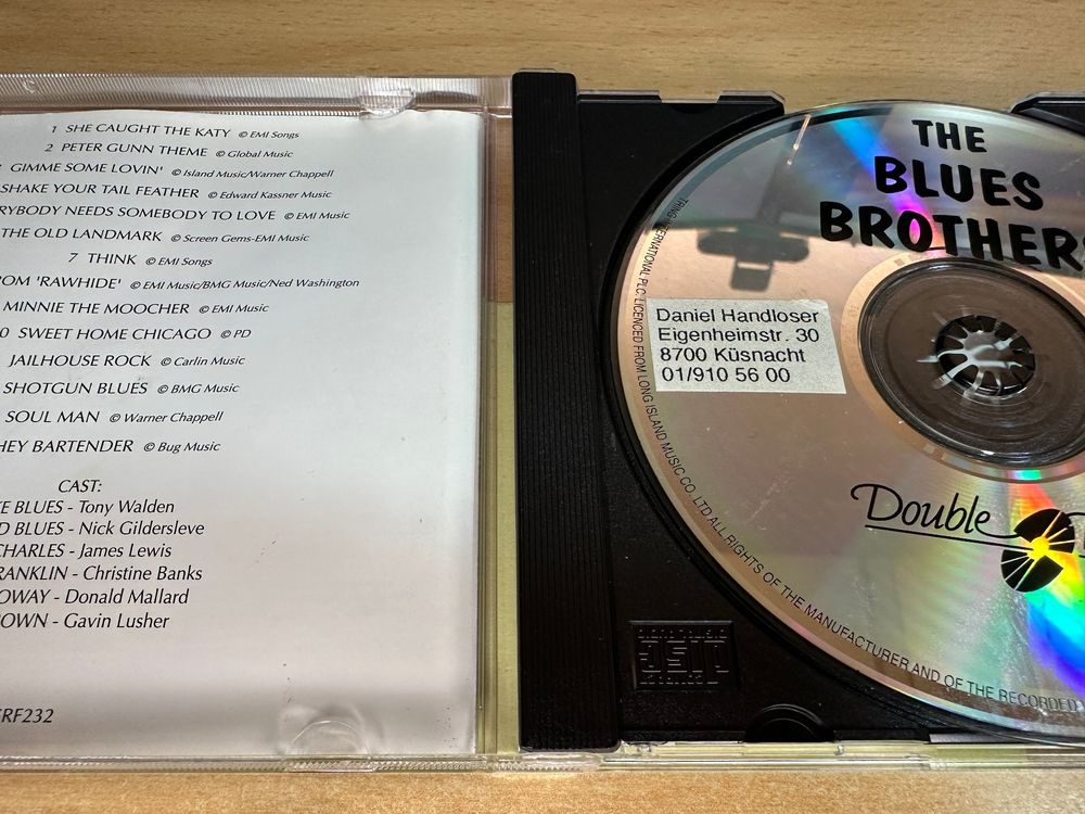 Y3 The Christopher / Emery Company – The Blues Brothers (Gebraucht) in Rikon im Tösstal für CHF ...