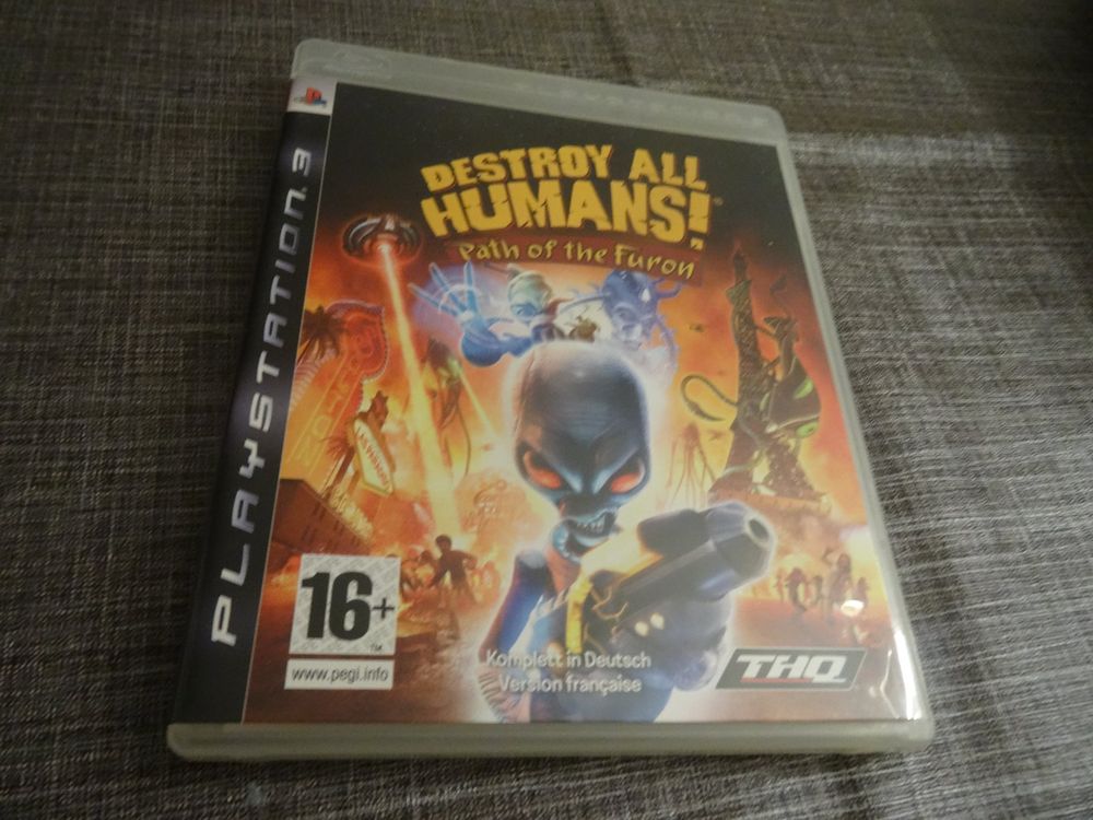 Destroy All Humans! Path of the Furon PS3 Game (Gebraucht) in Olten für ...