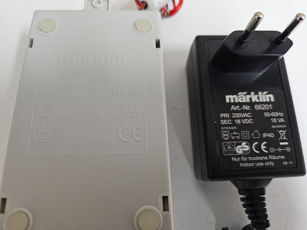 Märklin 67025 + 66201 Commande DIGITAL + transfo dès 1.-fr | Kaufen auf ...