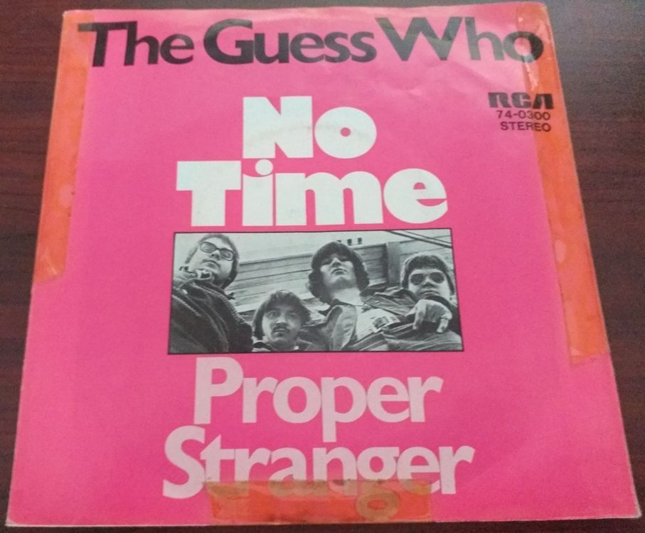 Guess Who - No time | Acheter sur Ricardo