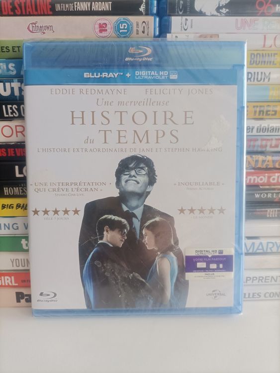 Blu-ray Une merveilleuse histoire du temps (fr/uk) S Hawking (Neu und originalverpackt) in crans ...