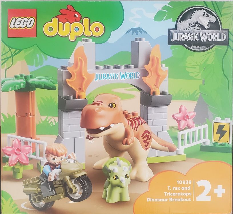 Lego Duplo Jurassic World T-Rex und Triceratops | Kaufen auf Ricardo