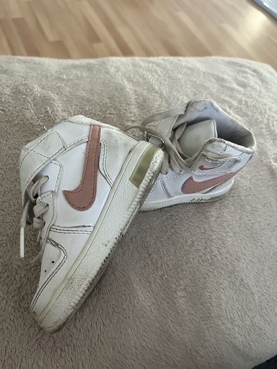 Nike Air Force 1 Weiss Rosa