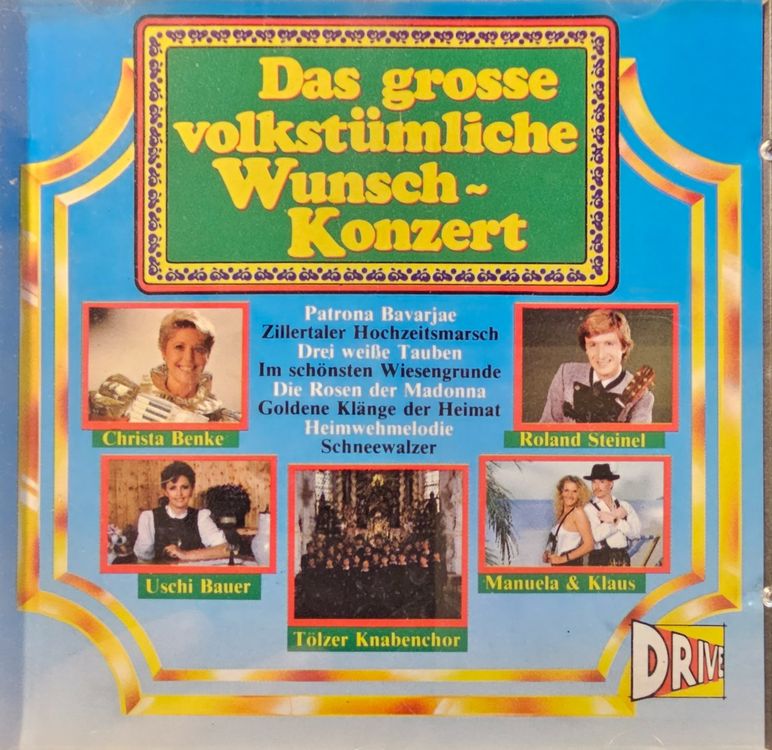 Das grosse volkstümliche Wunschkonzert (Gebraucht) in Wahlen b. Laufen für CHF 1 – mit Lieferung ...