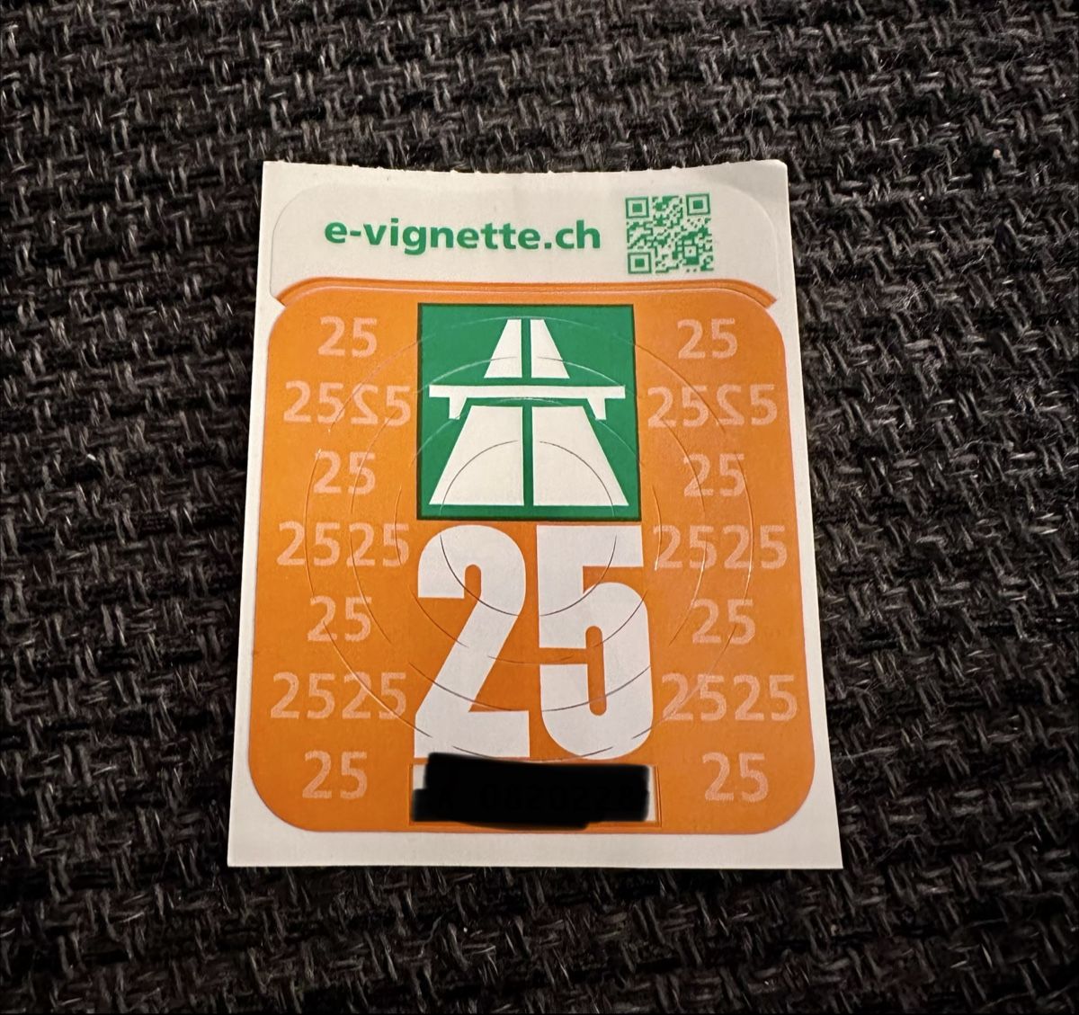 Vignette Autobahn 2025 Schweiz (Neu (gemäss Beschreibung)) in ...