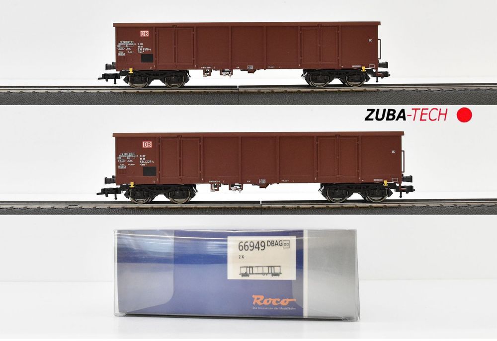 Roco 66949 Hochbordwagen-Set Eaos DB AG 2-tlg GS H0 mit OVP (Gebraucht) in St. Gallen für CHF 55 ...