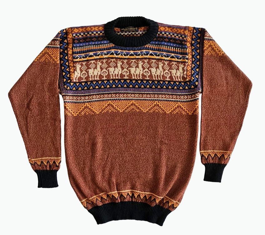 Klassischer Alpakawollpullover in M - Stilvoll und Gemütlich (Neu und ...