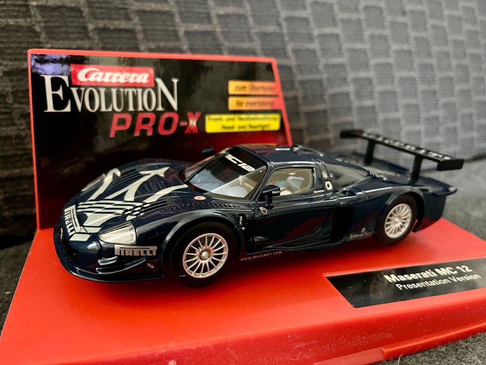 Carrera Evolution PRO-X Maserati MC 12 Presentation Version | Kaufen auf Ricardo