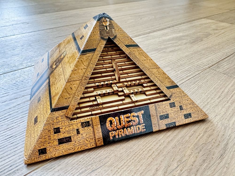 Escape Room Pyramide 3D Rätsel Holzspiel neuwertig (Gebraucht) in Wil ...