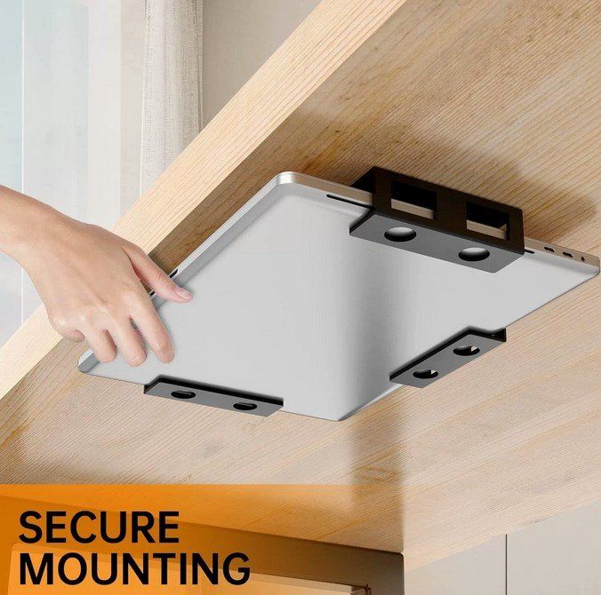 Unter Schreibtisch Laptop Halter Halterung Schraube Montiere (Neu ...