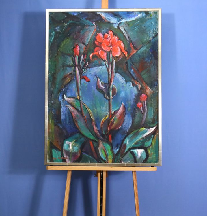 Eugen Ammann 1882-1978, Gemälde, Blumenstillleben, signiert | Kaufen auf Ricardo