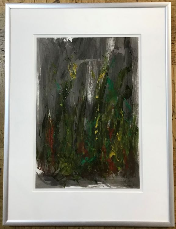 Abstrakte Mischtecknik Unleserlich Signiert Stempel (Gebraucht) in Root für CHF 15 – mit ...