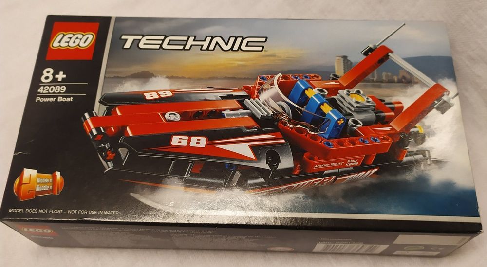 LEGO 42089 Technic, Rennboot und Wasserflugzeug (Neu und ...