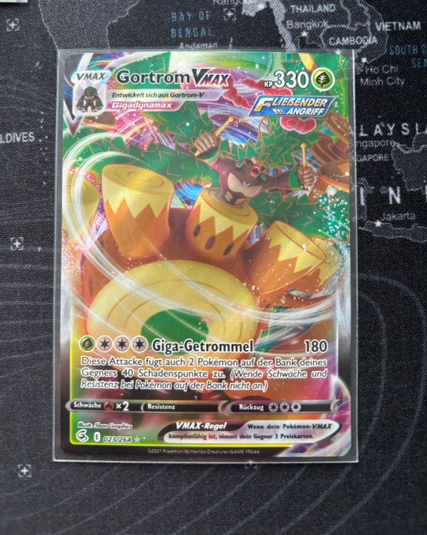 Pokemon Gortrom VMAX FST 023/264 DE (Fusionsangriff) (Neu (gemäss ...