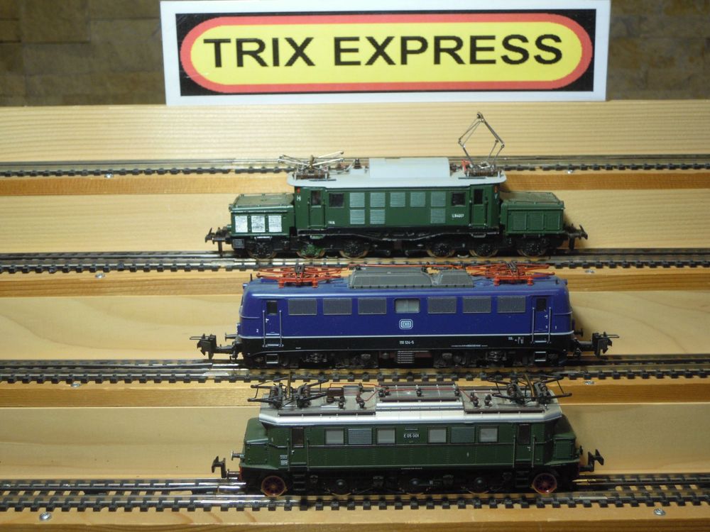Trix Express Lok 1x E-lok E 94 1X E-Lok E- 110 1X E-Lok DB (Gebraucht ...