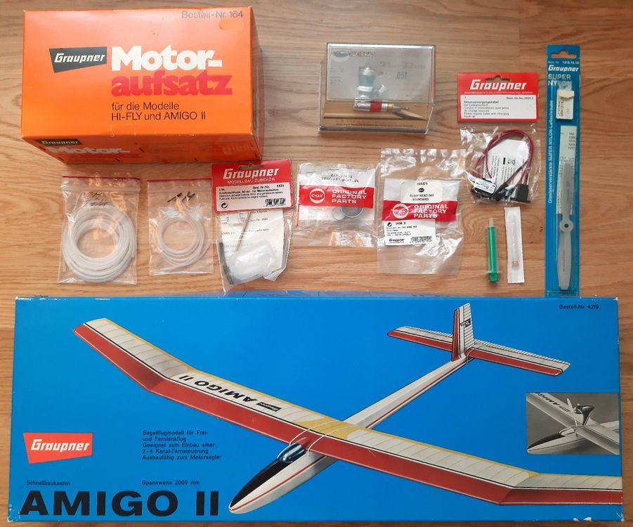 AMIGO II von Graupner für SAMMLER oder (Bauen und Fliegen) (Neu (gemäss Beschreibung)) in ...