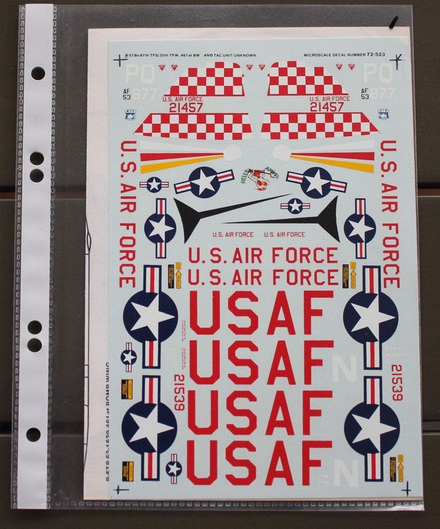 Decals B-57B Canberra von Microscale | Kaufen auf Ricardo