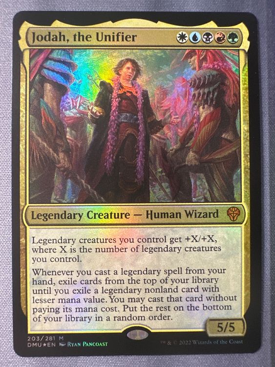 Jodah, the Unifier FOIL Dominaria Boosterfrisch | Kaufen auf Ricardo