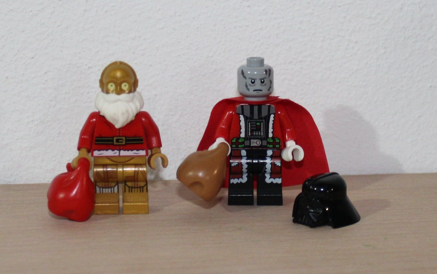 Lego Star Wars Figuren Santa Darth C3-PO f. Adventskalender (Gebraucht ...