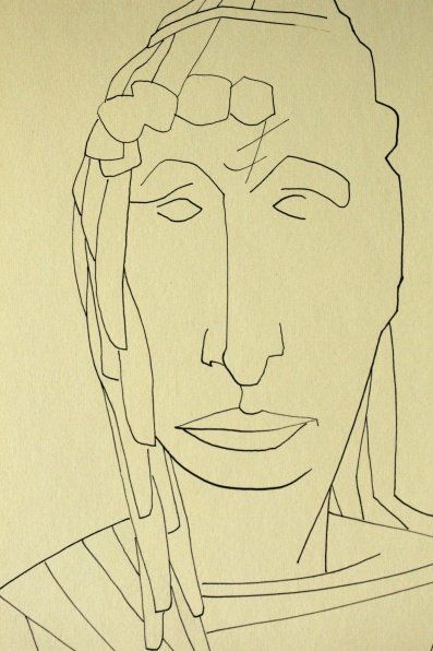 MAX VON MOOS (Swiss 1903-1973) Surreales - Portrait, 1954 (Gebraucht ...