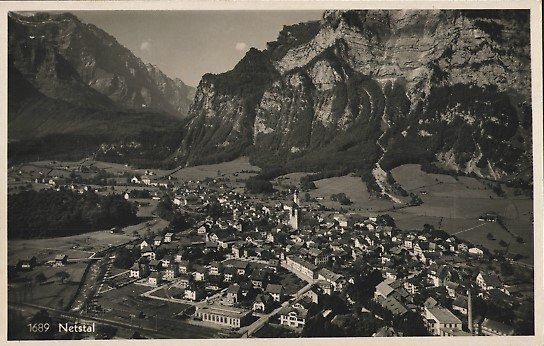 Glarus GL Netstal Flugaufahme Nr.1689 , 1947 | Kaufen auf Ricardo