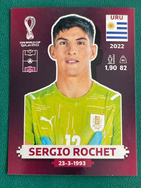 Panini WM2022 URU 4 Sergio Rochet | Kaufen auf Ricardo