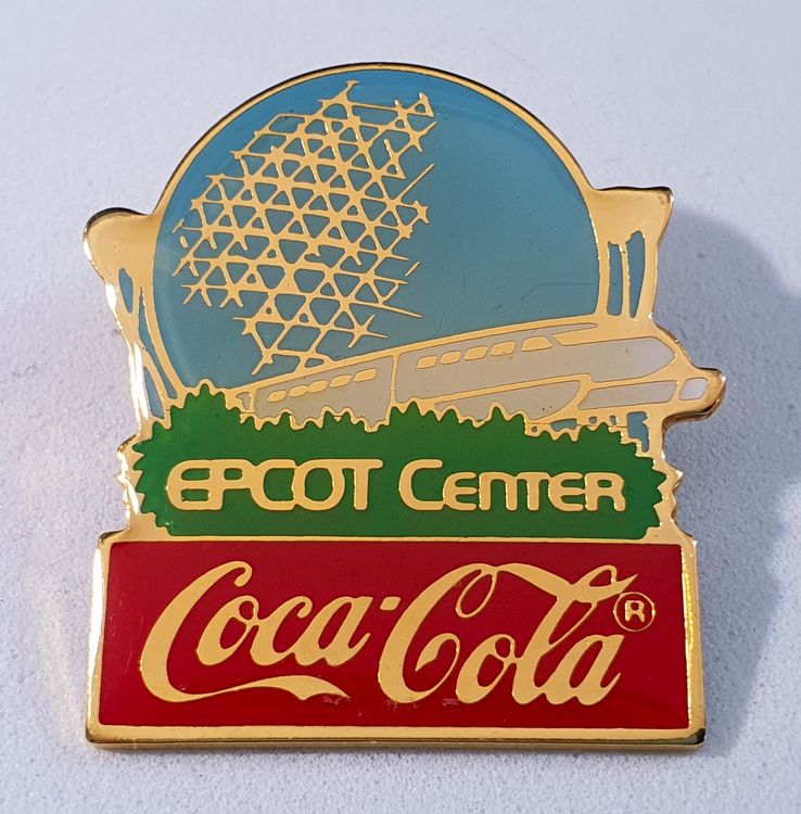 Z529 - Pin Coca Cola EPCOT CENTER Disney 1982 (Gebraucht) in Reinach BL ...
