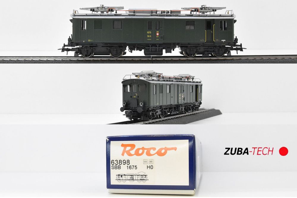 Roco 63898 Gepäcktriebwagen De 4/4 SBB H0 GS Analog mit OVP (Gebraucht) in St. Gallen für CHF ...