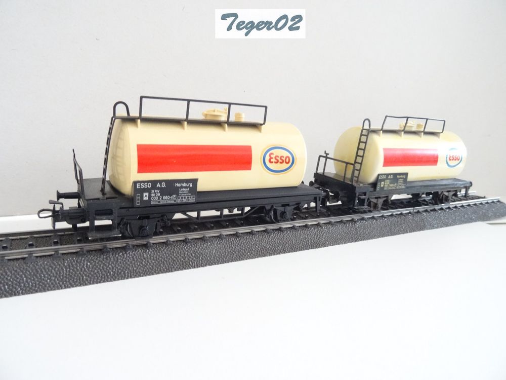 Märklin H0 4441 2 Esso Kesselwagen (Gebraucht) in Hochdorf für CHF 8 ...