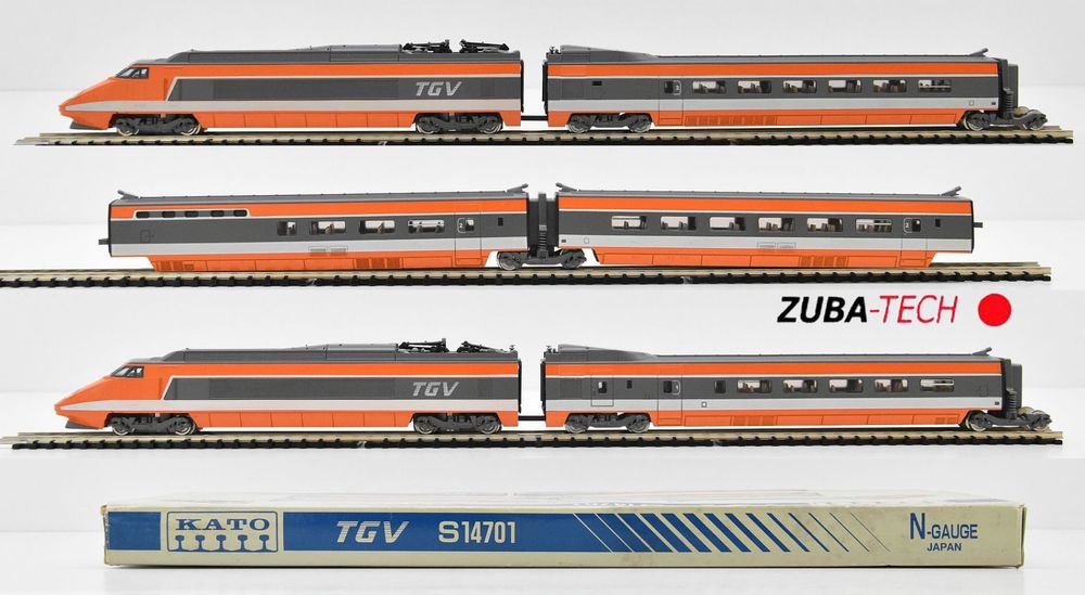 Kato Triebzug TGV 6-tlg SNCF Spur N GS Analog mit OVP (Gebraucht) in St. Gallen für CHF 151 ...
